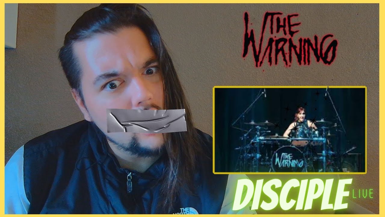 "Disciple" (Live) by The Warning -- Drummer reacts! - YouTube