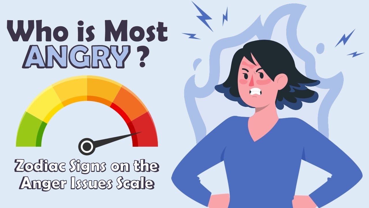 Zodiac Signs on Anger Issues Scale - YouTube