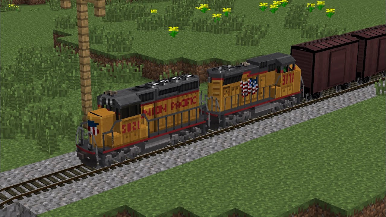 Traincraft - Freight Trains Passing Over Bridge - YouTube