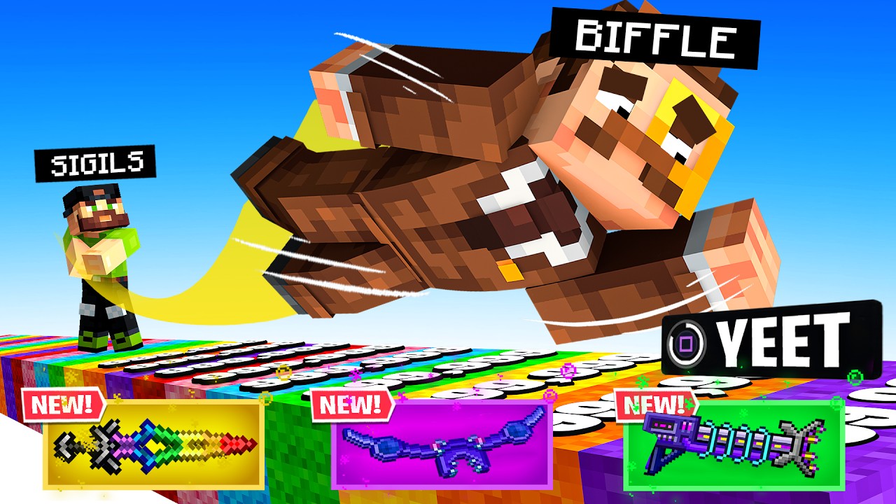 YEET Yourself for OP LOOT in Minecraft - YouTube