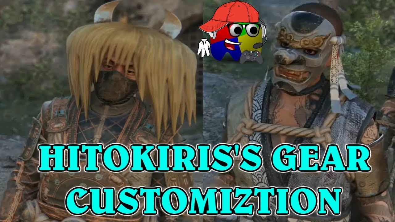 For Honor: Hitokiri Sakura and Yatu Character Gear Customization ...