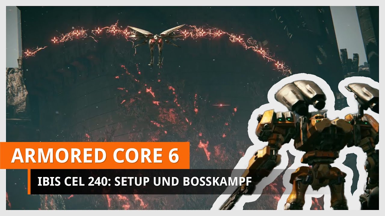 Armored Core 6: Ibis Modell CEL 240 besiegen (Bosskampf) - YouTube