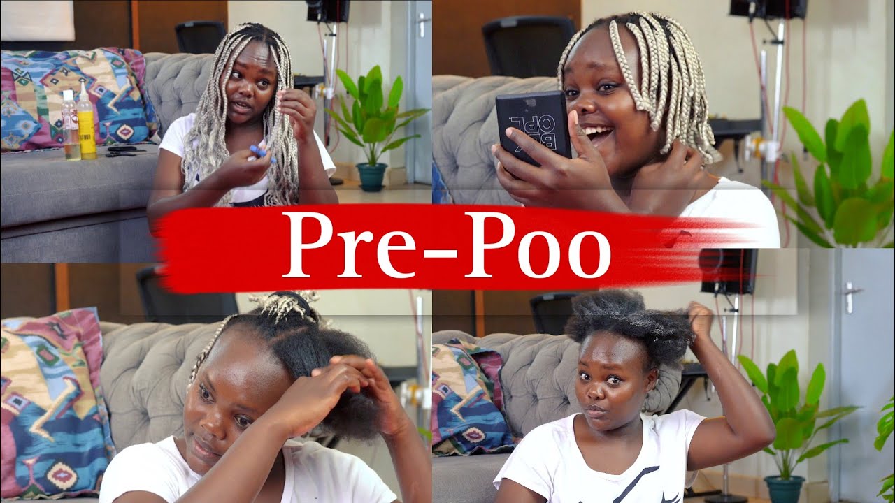 How I Undo Knotless Braids + PREPOO & Bantu Knots - YouTube