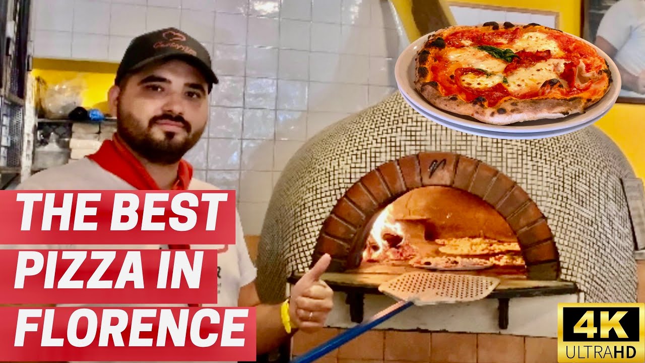 The Best Pizzeria in Florence That You Must Visit - Pizza Wood Fire [4k ...
