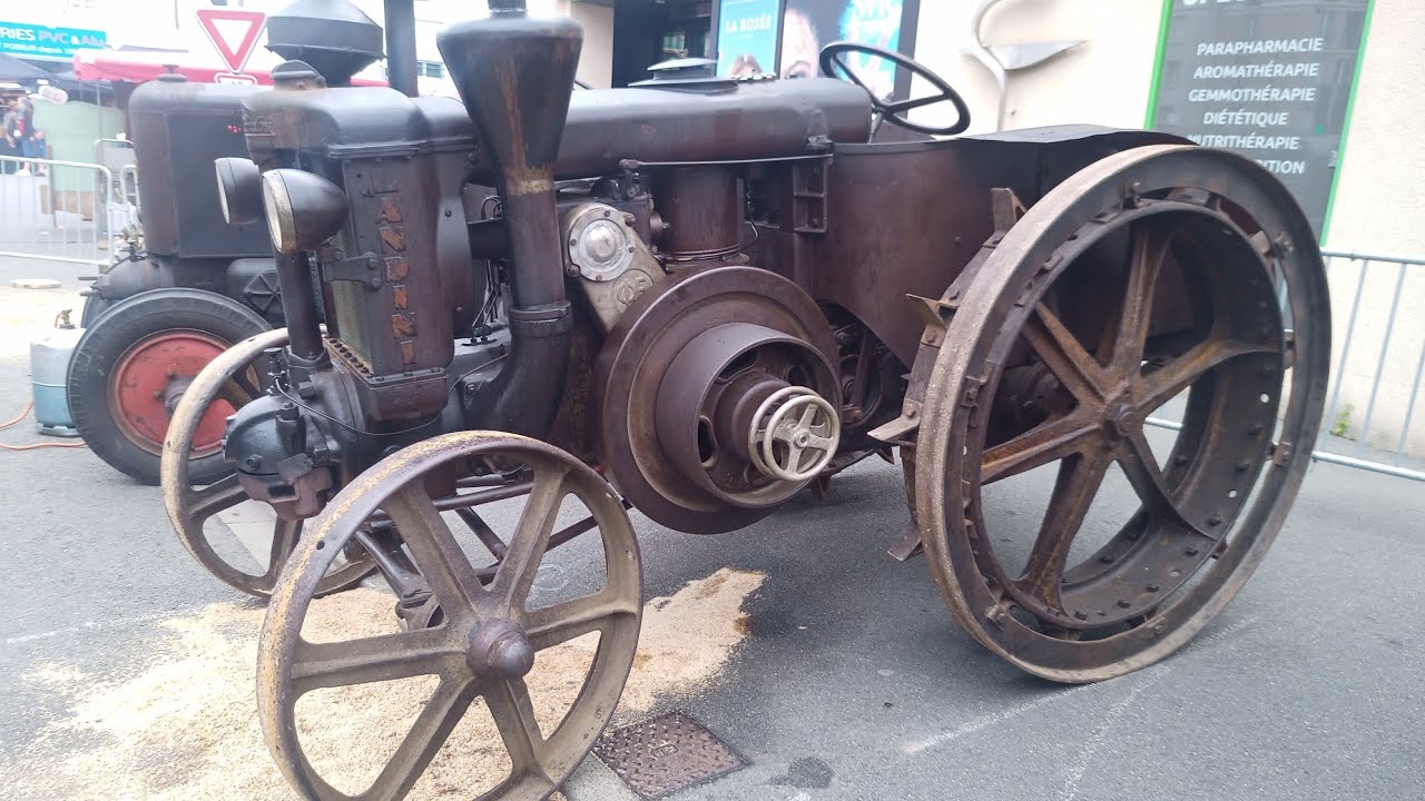 Tracteur Super Landini démonstration - YouTube