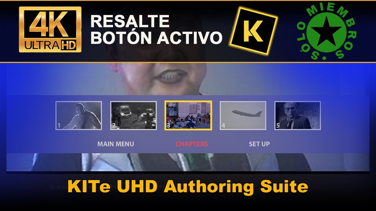 KITe UHD Authoring Suite: Botón Activo - YouTube