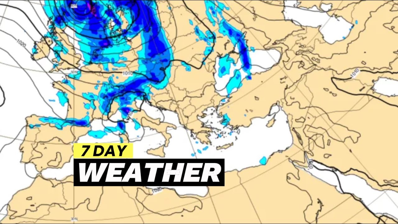 European Weather | ECMWF Model Precipitation December 12, 2025 l Rain ...