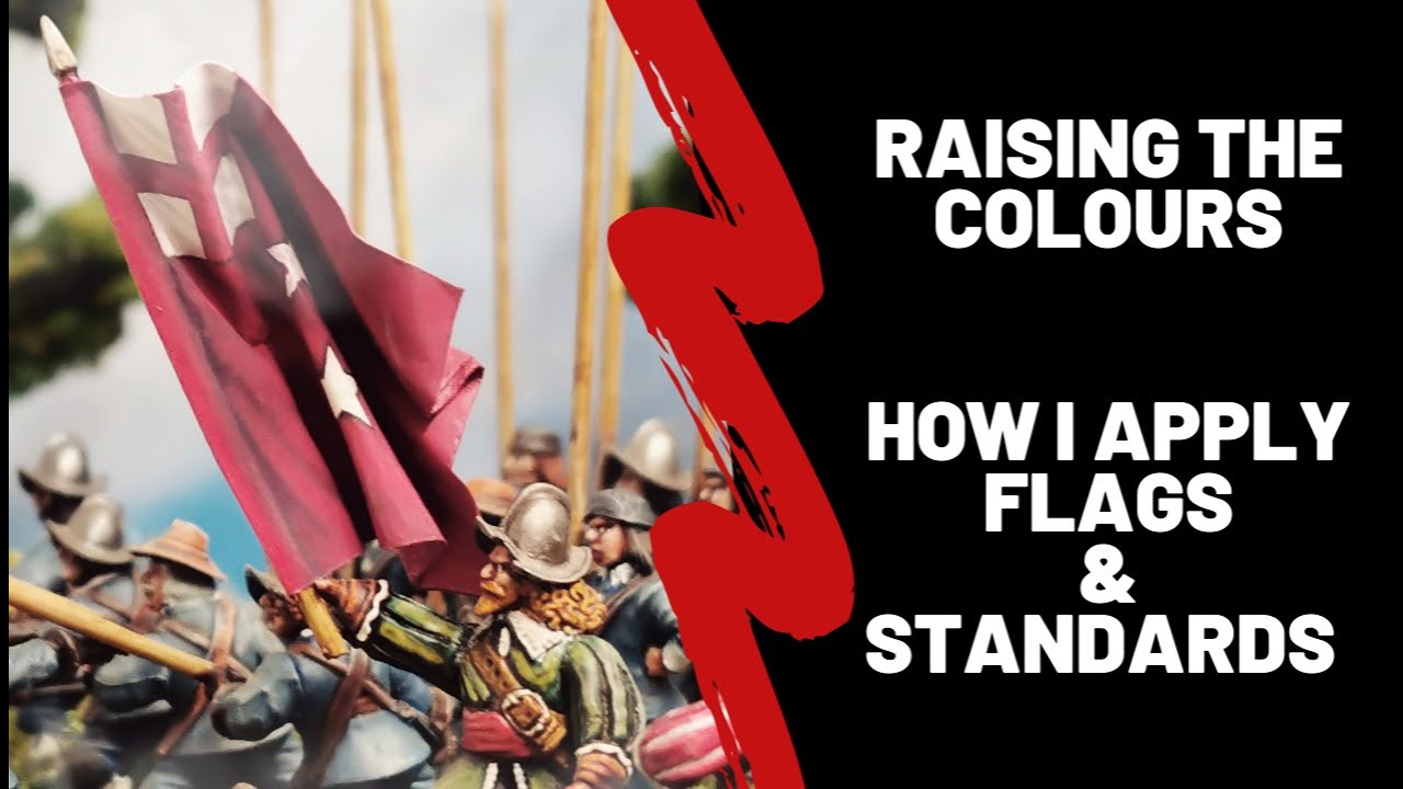 Raising The Colours - How I Apply Flags & Standards - YouTube