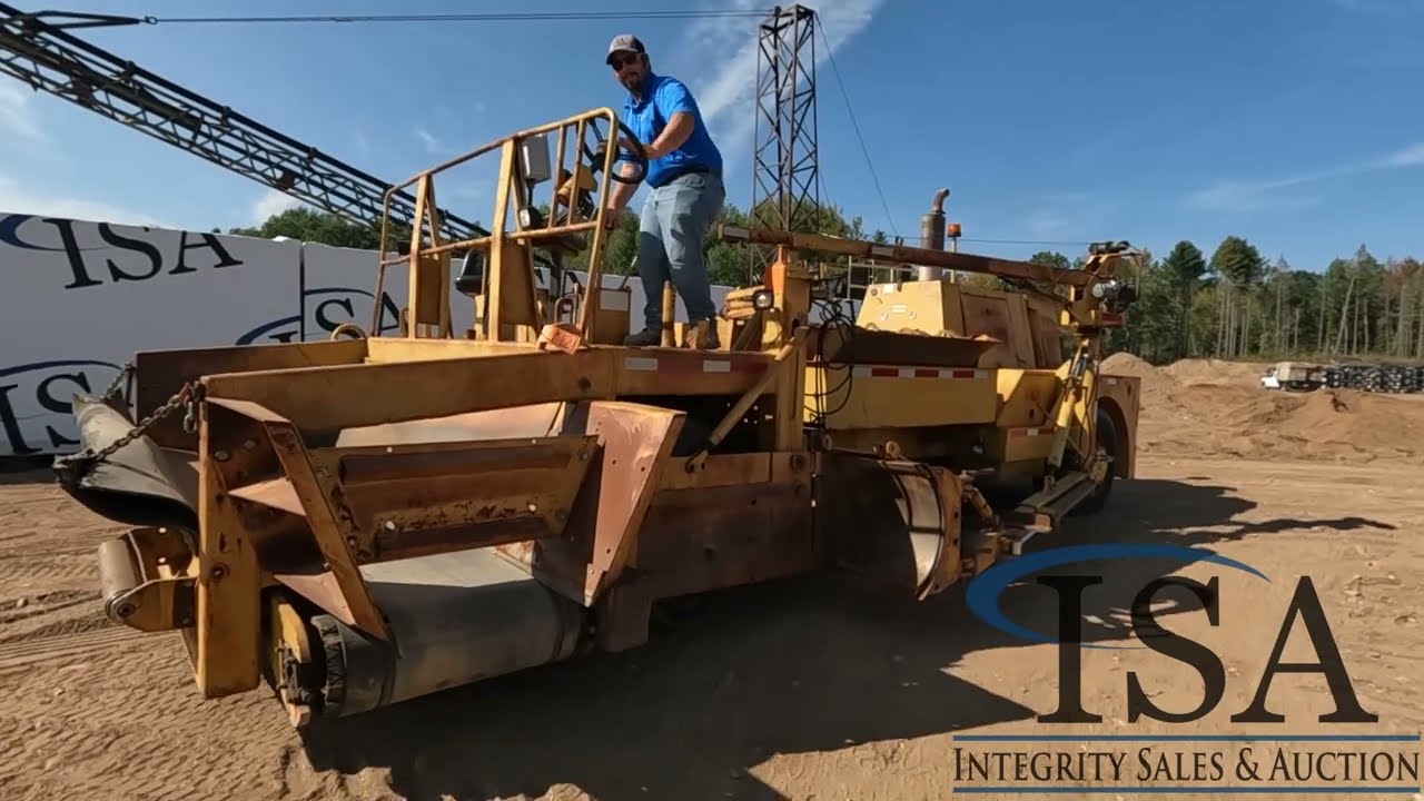 17921 - Blaw-Knox Shouldering Machine Will Be Sold At Auction! - YouTube