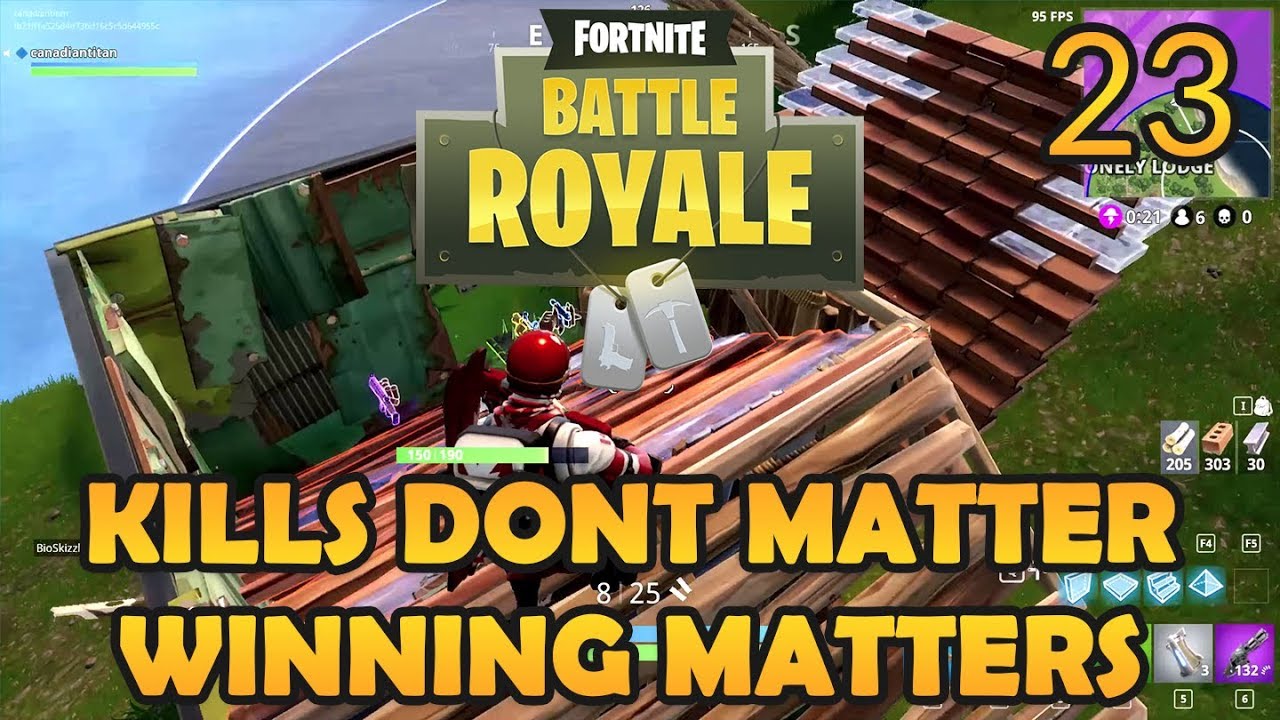 Fortnite Battle Royale - Kills are Overrated - Episode 23 - YouTube