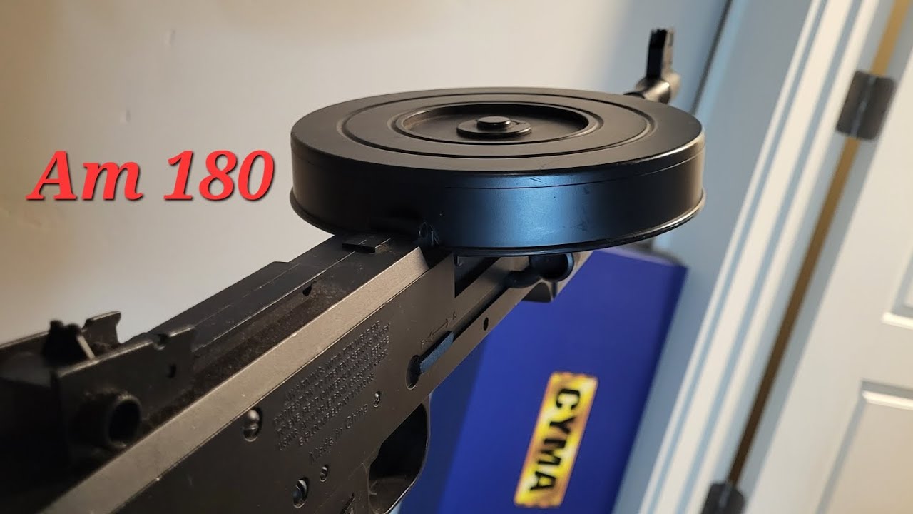 Am 180 airsoft review!!! - YouTube