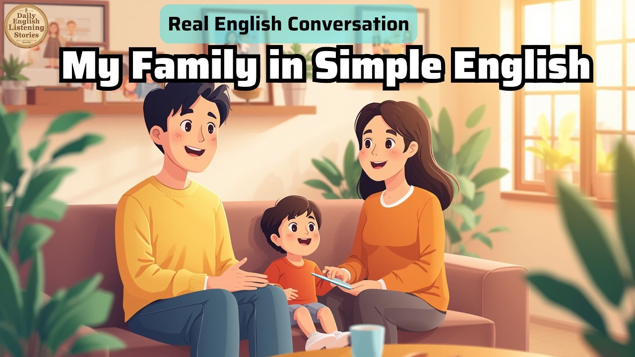 How to Describe Your Family in English | A Cozy Story for Beginners ...