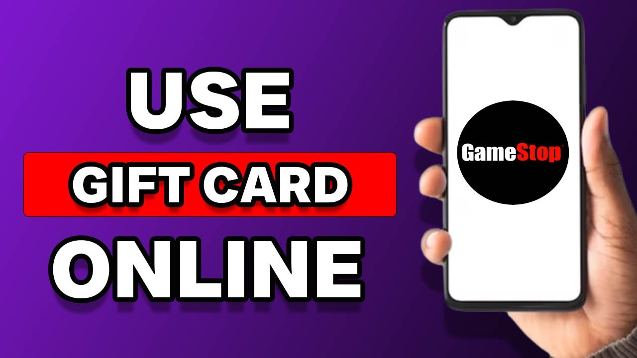 How To Use A Gift Card On Gamestop Online - YouTube