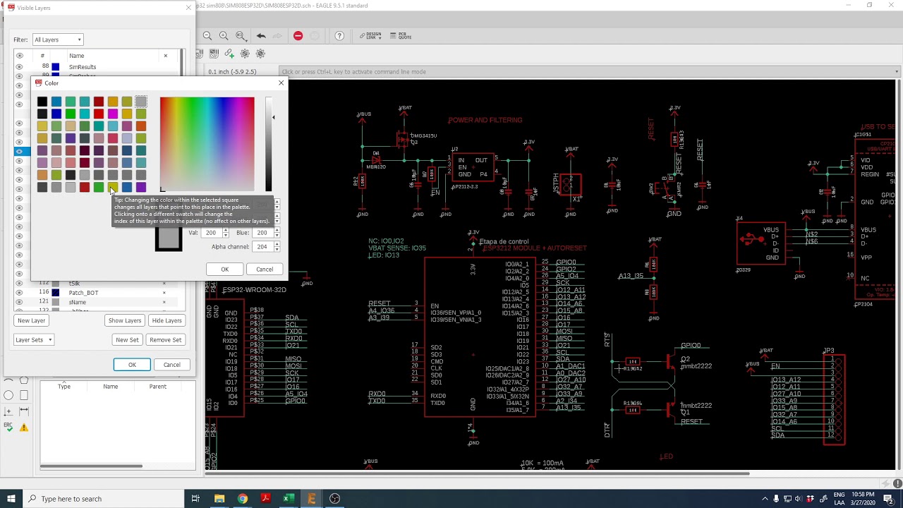 03 Eagle CAD PCB esquematico y boardfile layout - YouTube