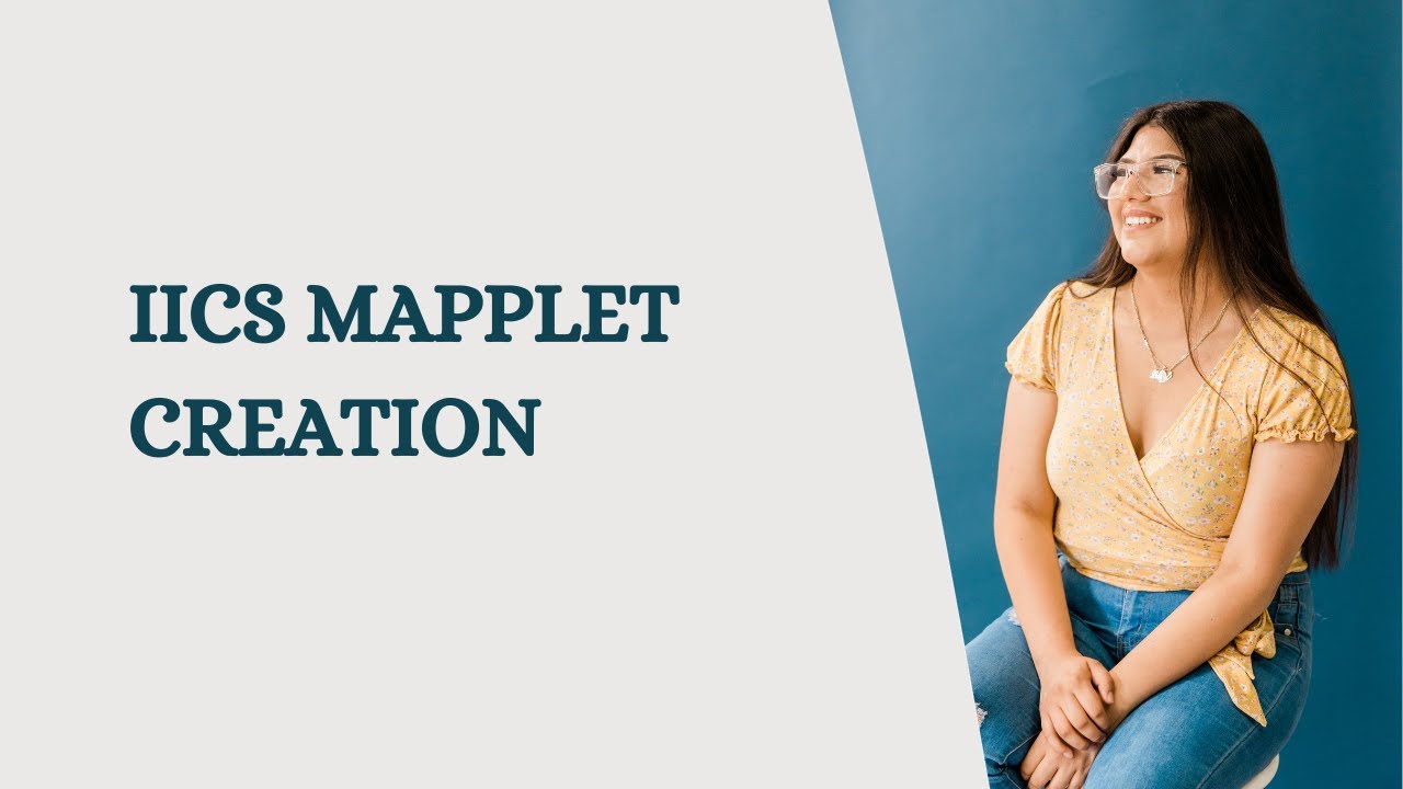 IICS Mapplet creation - YouTube