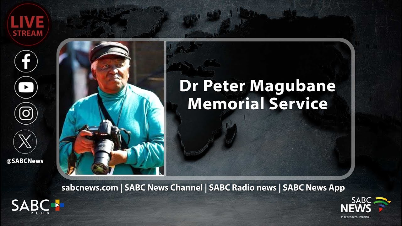 Dr Peter Magubane memorial service - YouTube