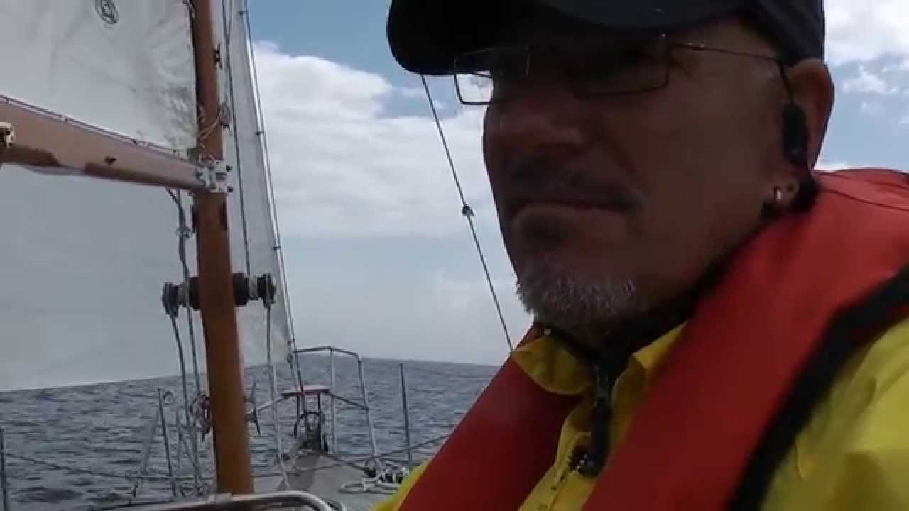 Segeln Ostsee 13 Einhand fahrt zur Insel Ferjö - YouTube