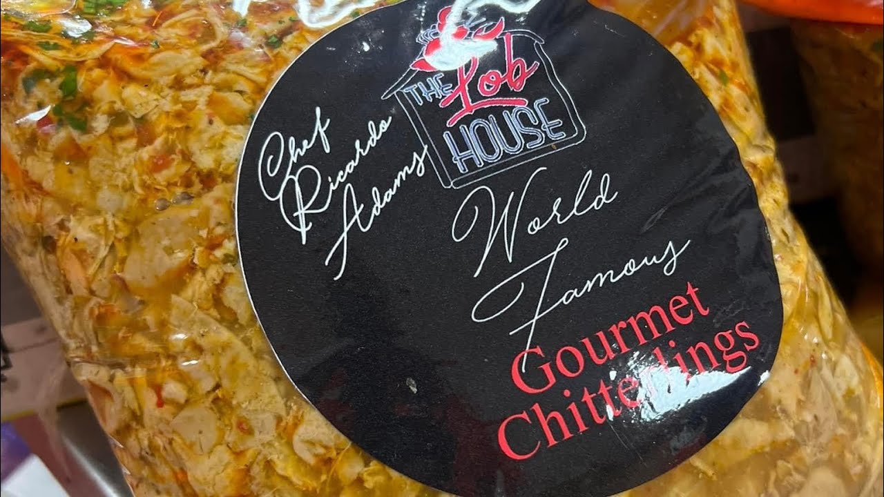 Chef Ricardo Adams World 🌎 Famous Alabama Red Sauce Gourmet Chitterings ...