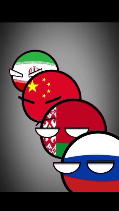 ETERNAL ENEMIES Russia Vs Ukraine #countryballs #shorts - YouTube