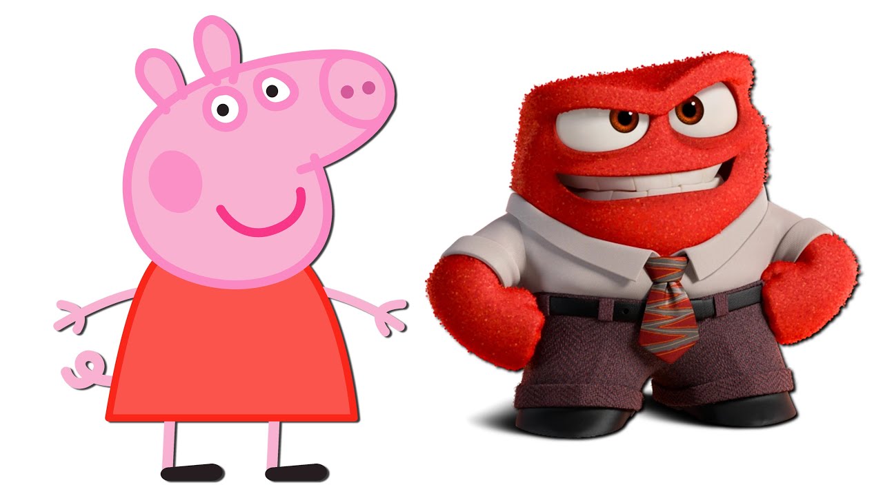 PEPPA PIG Characters And Their Favorite INSIDE OUT 2 Emotions - YouTube