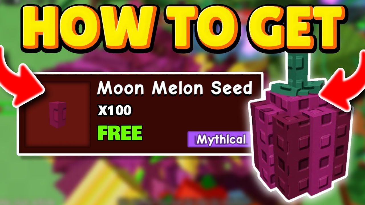 *NEW METHOD* How to get MOON MELON in Grow a Garden (FOR FREE) DO THIS ...