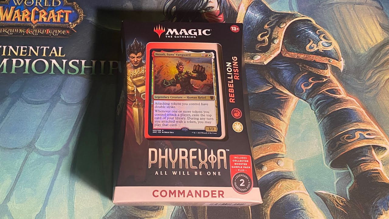 MtG Phyrexia All Will Be One Rebellion Rising Commander Deck! - YouTube