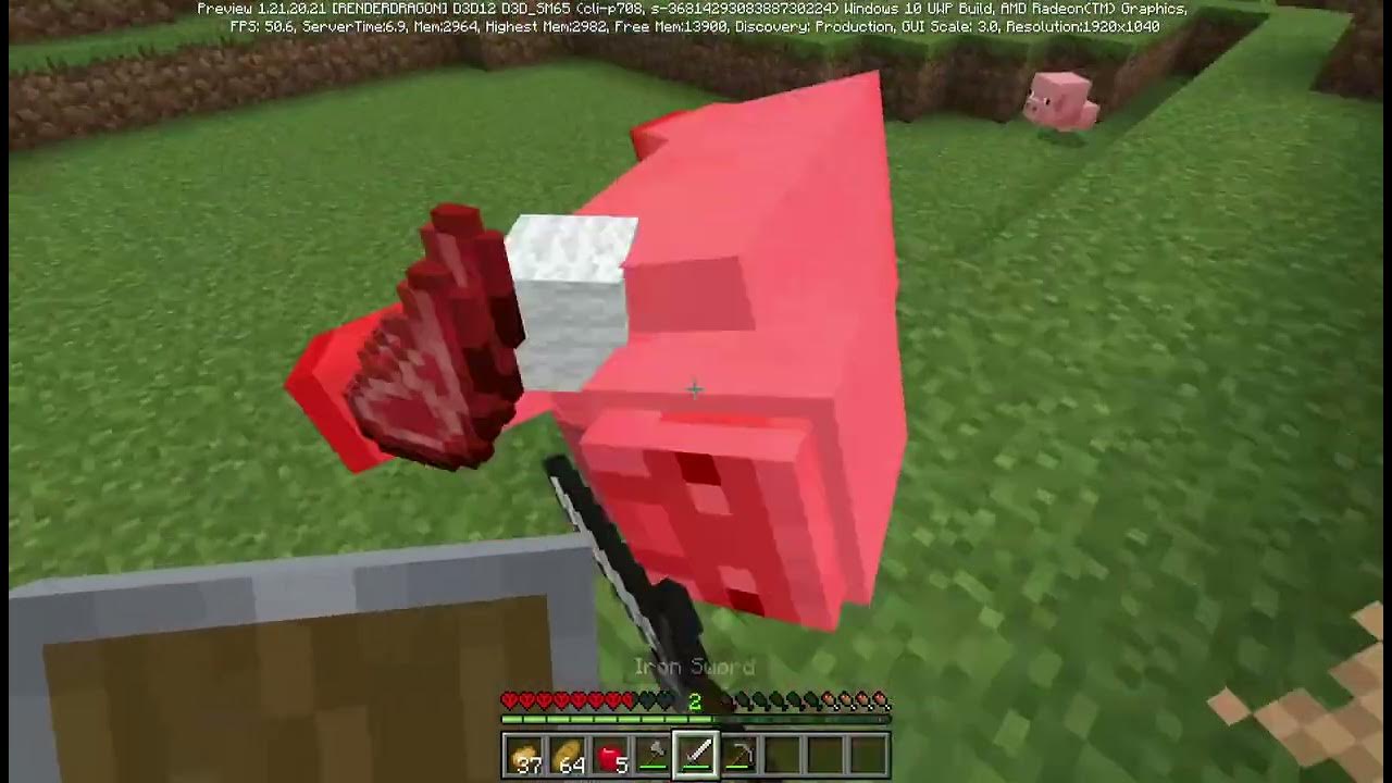 My first attempt at Hardcore Mode (Minecraft Preview) - YouTube