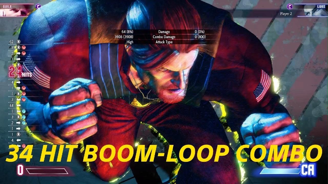 StreetFighter 6: Guile DI/Stun Boom-Loop Combo - YouTube