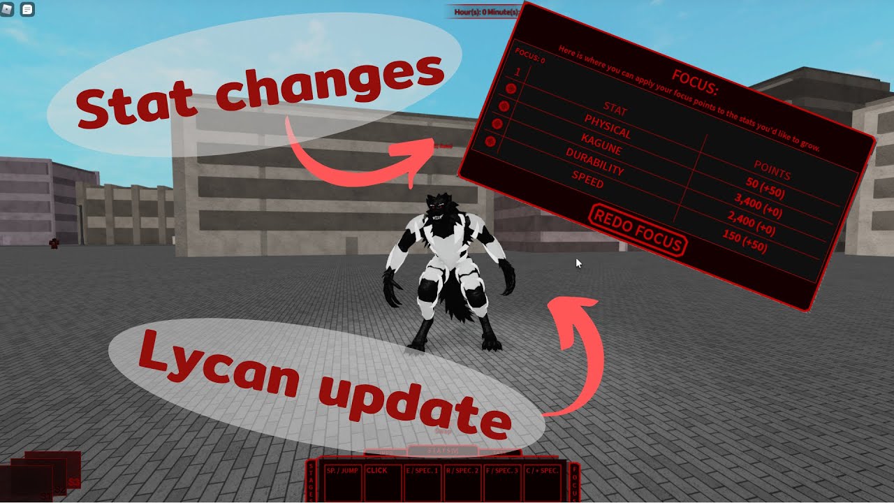 [Ro-Ghoul] Stat changes and Lycan update. - YouTube