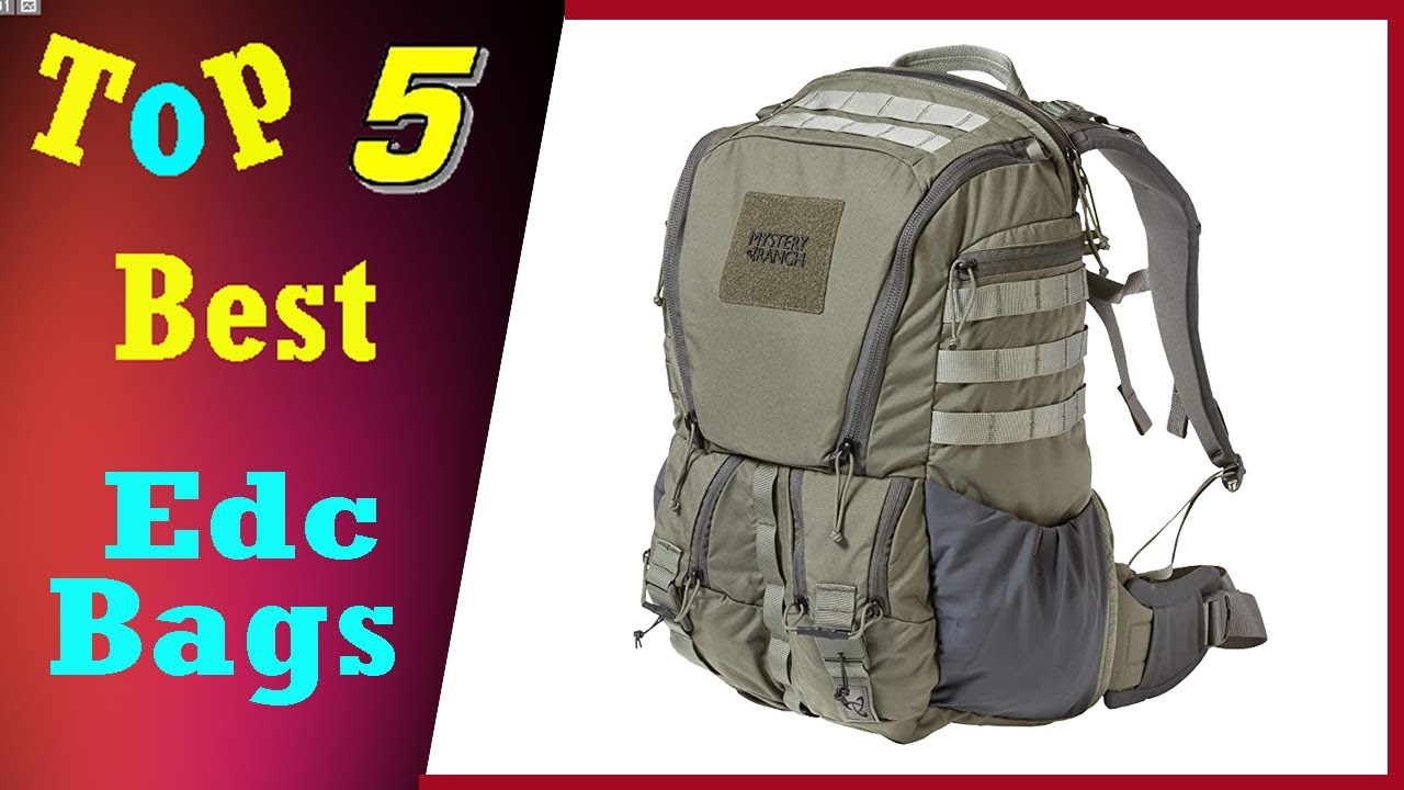Top 5 Best Edc Bags 2021 - YouTube