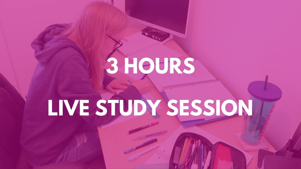 Study With Me - Real Time Study Session #81 - YouTube