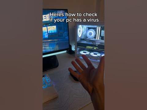 How to check if your pc has a virus #shorts #virus #pc - YouTube
