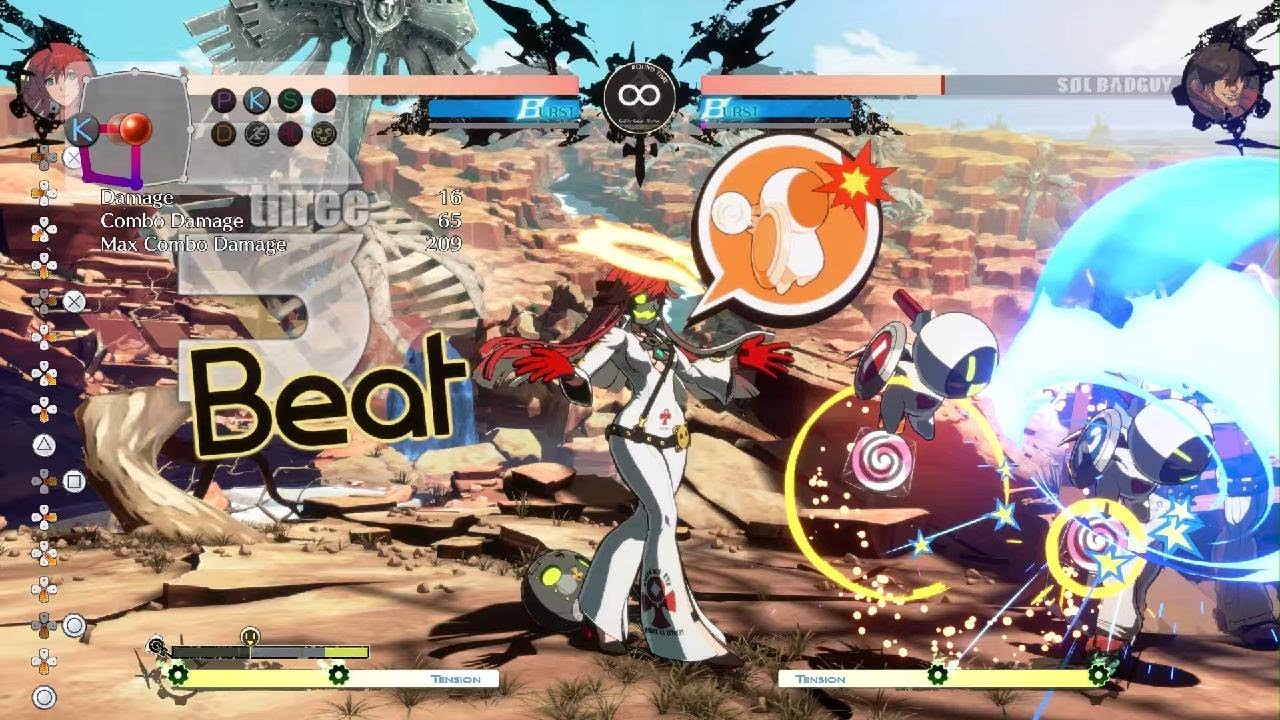 Jack-O Crazy Setup Example! Guilty Gear Strive Jacko DLC Gameplay Combo ...