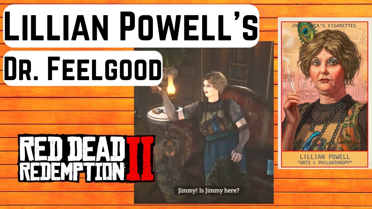Red Dead Redemption 2 - Lillian Powell Looking for Dr. Feelgood in ...