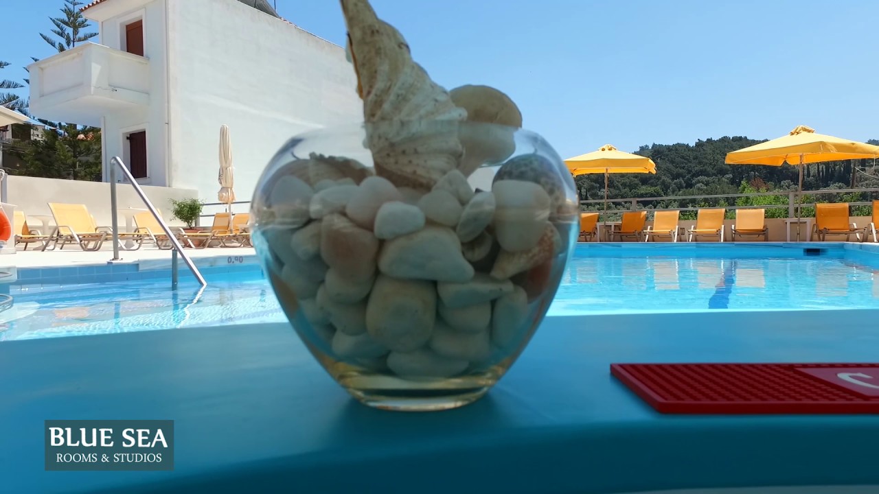 BLUE SEA HOTEL-ILIAS BAR-ILIAS POOL BAR - YouTube