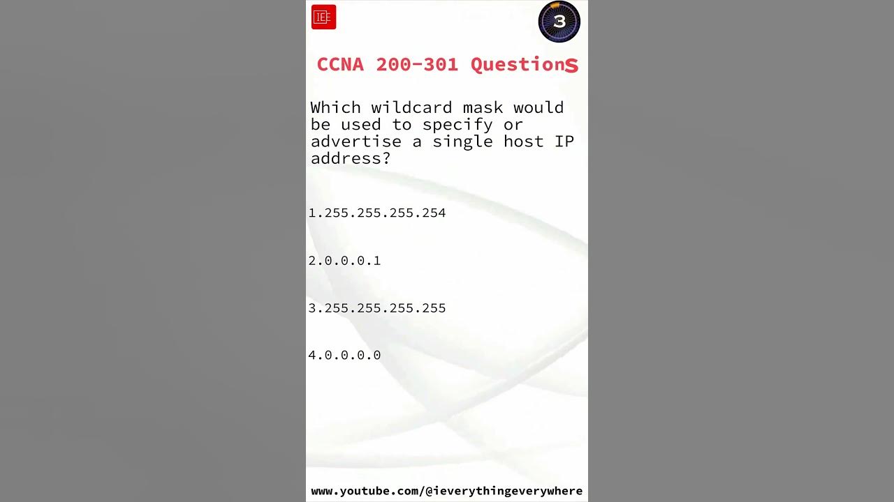 CCNA 200 301 Questions // Question 021// #ccna200301 #ccna #ccnaexam #ccna_questions - YouTube