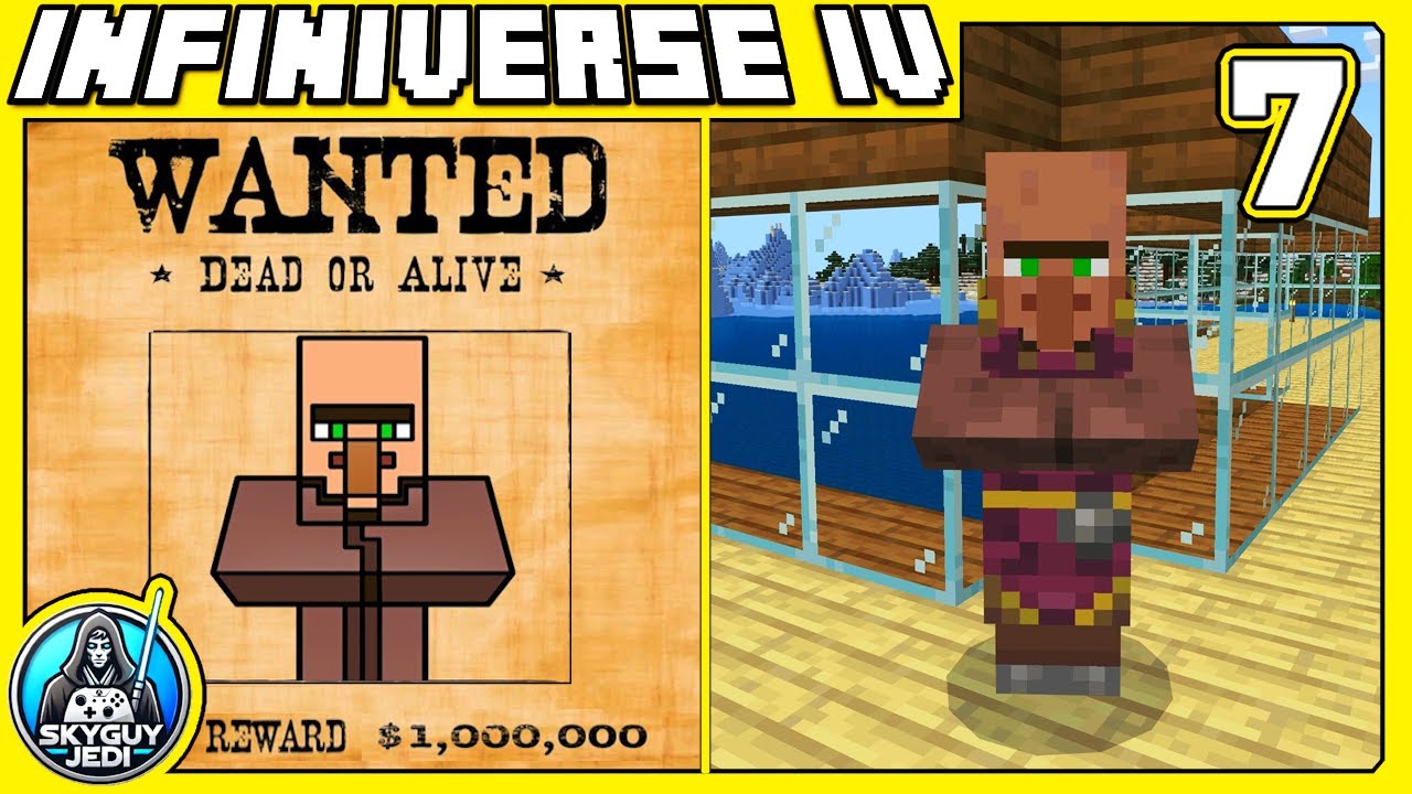 VILLAGER Hunt! | Minecraft Infiniverse S4E7 - YouTube