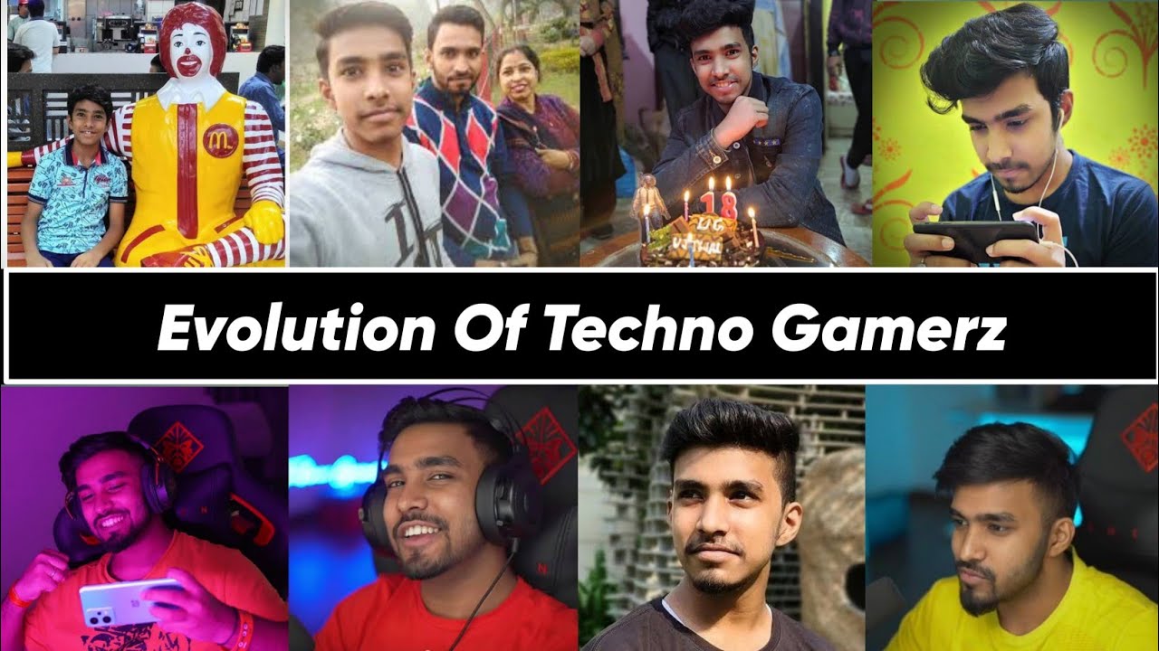Evolution Of Techno Gamerz | Techno Gamerz 2017 To 2024 | Techno Gamerz ...