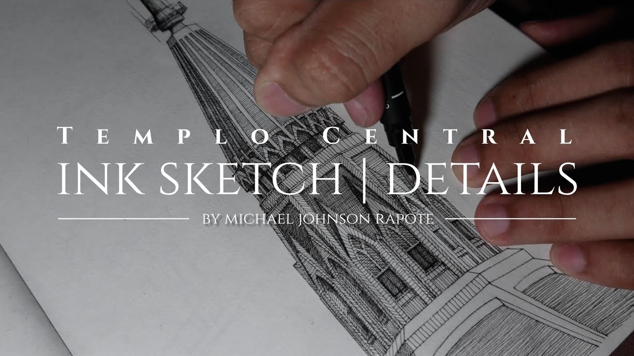 Ink sketch featuring Lokal ng Templo Central - YouTube