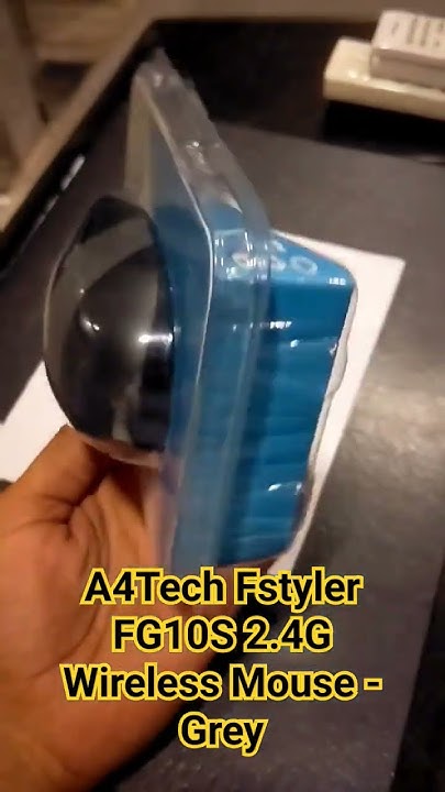 Review Of A4tech Fstyler Fg10s 2 4g Wireless Mouse Grey Youtube