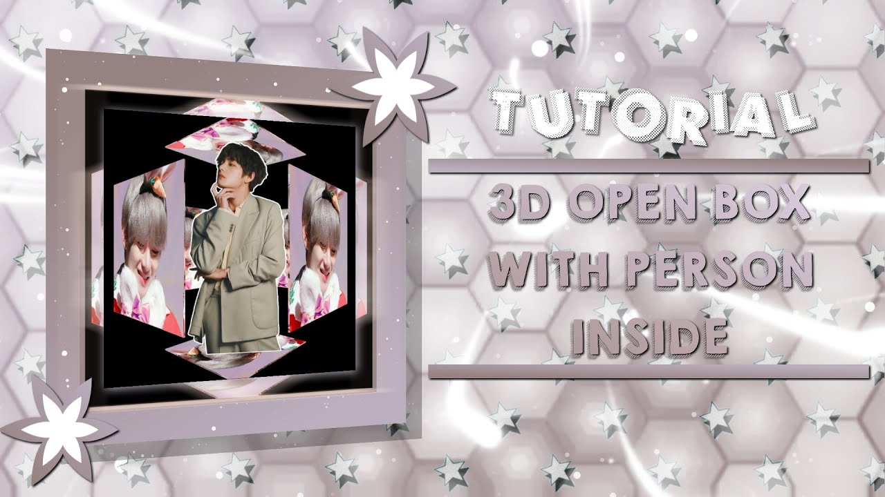 BASIC 3D OPEN BOX WITH PERSON INSIDE | ALIGHT MOTION TUTORIAL 💜 - YouTube