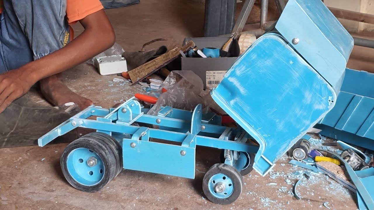 DIY Small Tractor Farming - YouTube