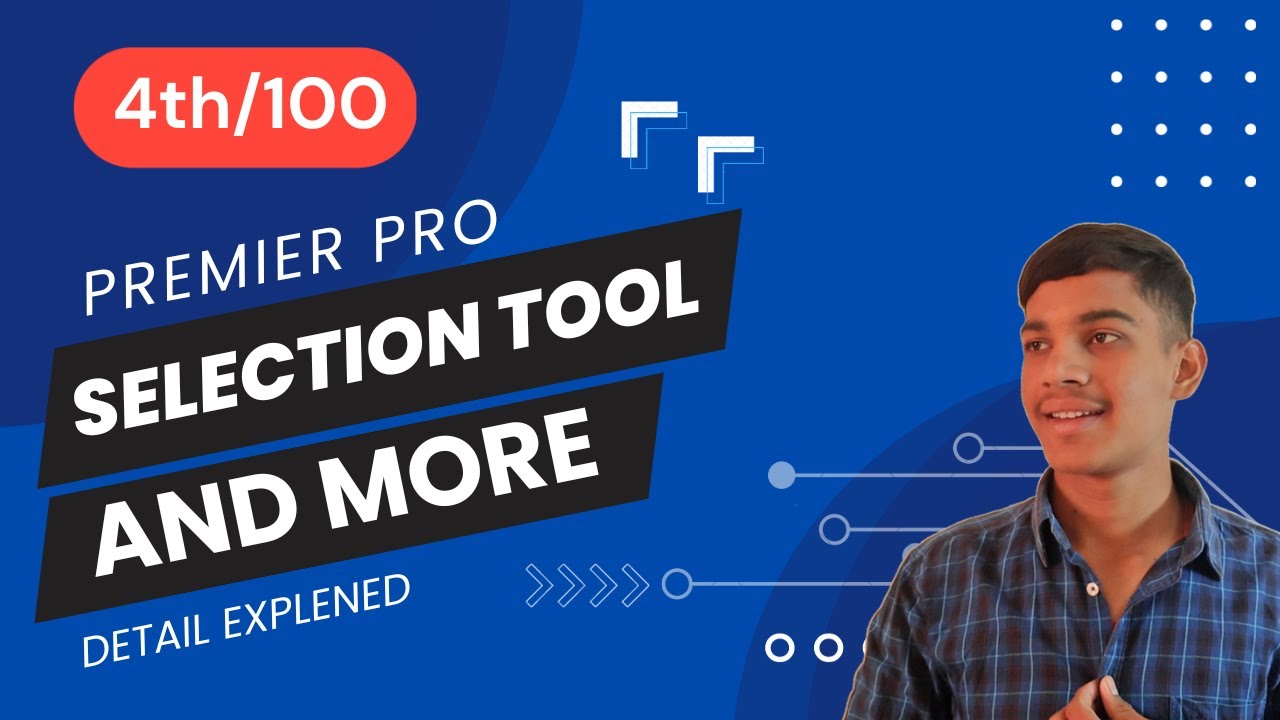 Premier pro tutorial : what if you know the tools in 3 min. - YouTube