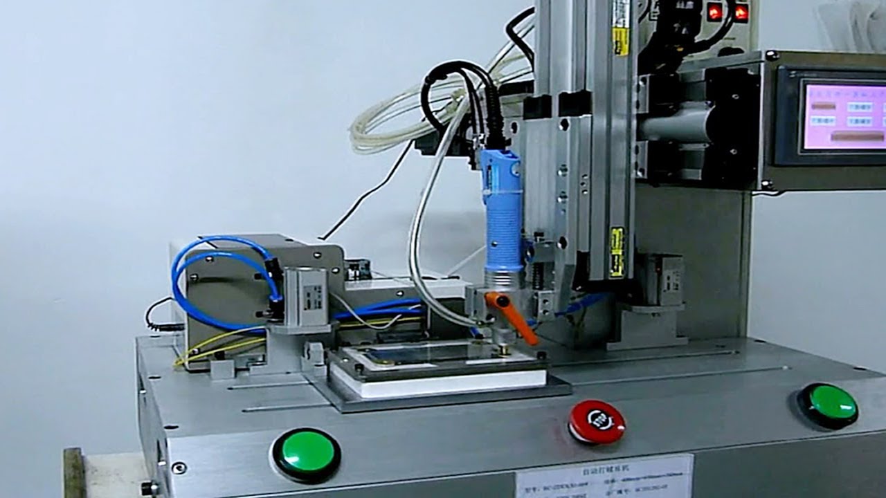 Mobile parts screw driving machine semi automatic screws tightener ...