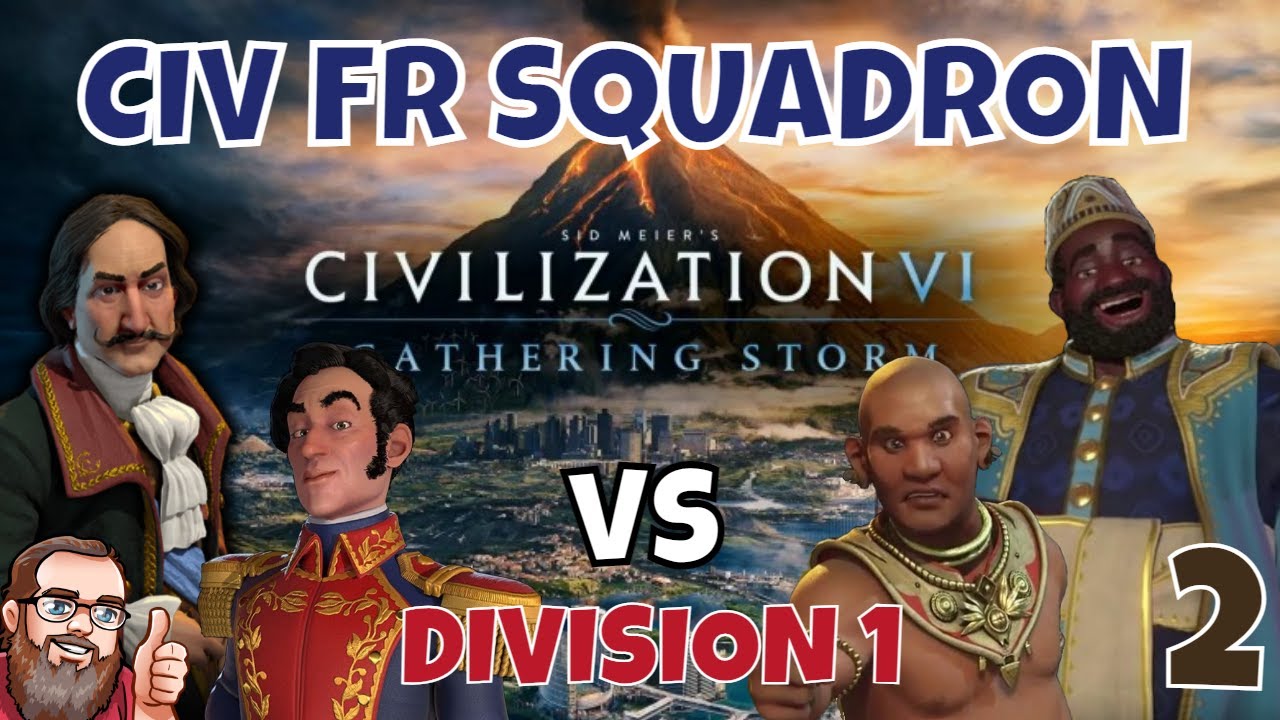 Civ 6 - CivFR Squadron League | Sphinx Vs Cuite Imperiale ...
