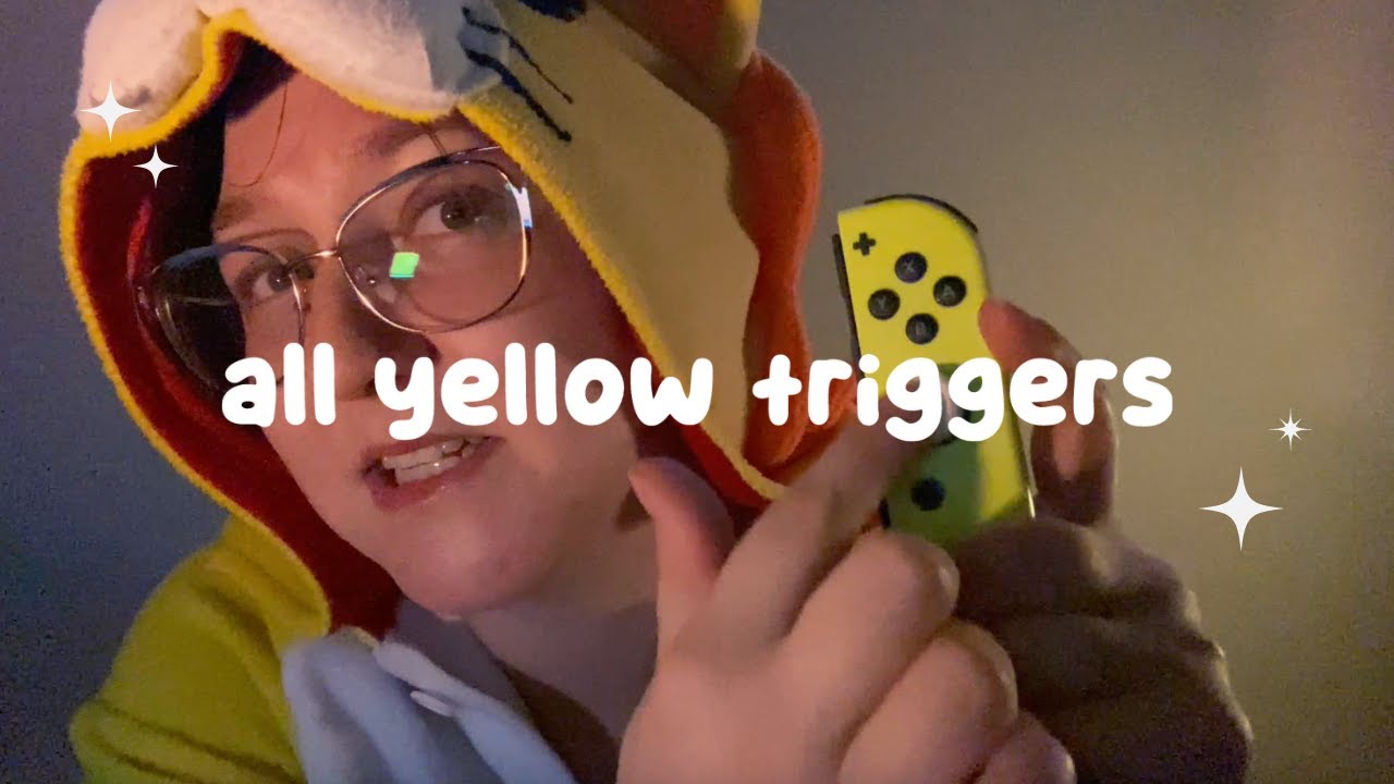 Yellow Triggers ASMR | Hang Out Session - YouTube