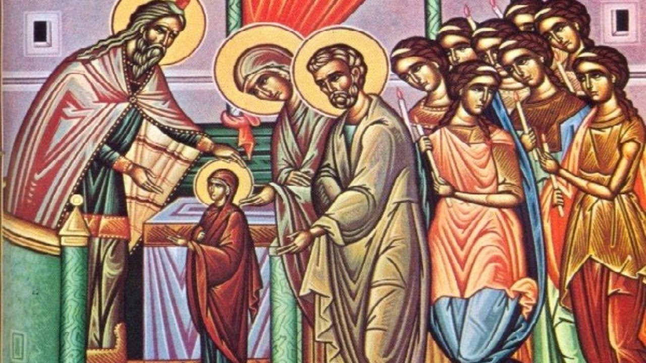 Ακολουθία Εσπερινού (20-11-20) Εισόδια Θεοτόκου - YouTube