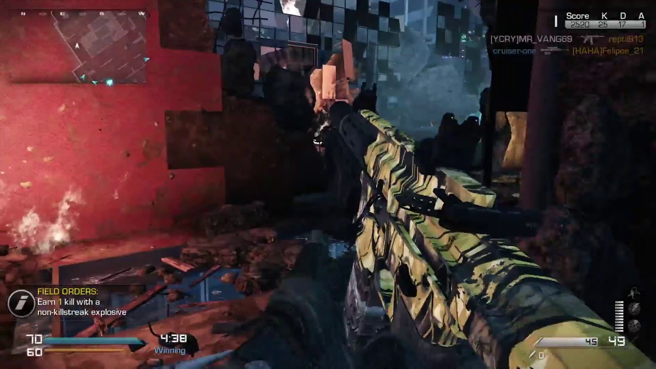 COD Ghost KILLER on ps4 pro - YouTube
