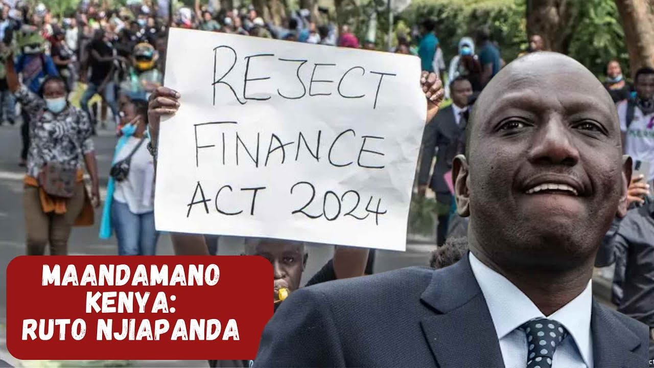Maandamano Kenya: Rais William Ruto Njia panda, Azingatie Ushauri wa ...