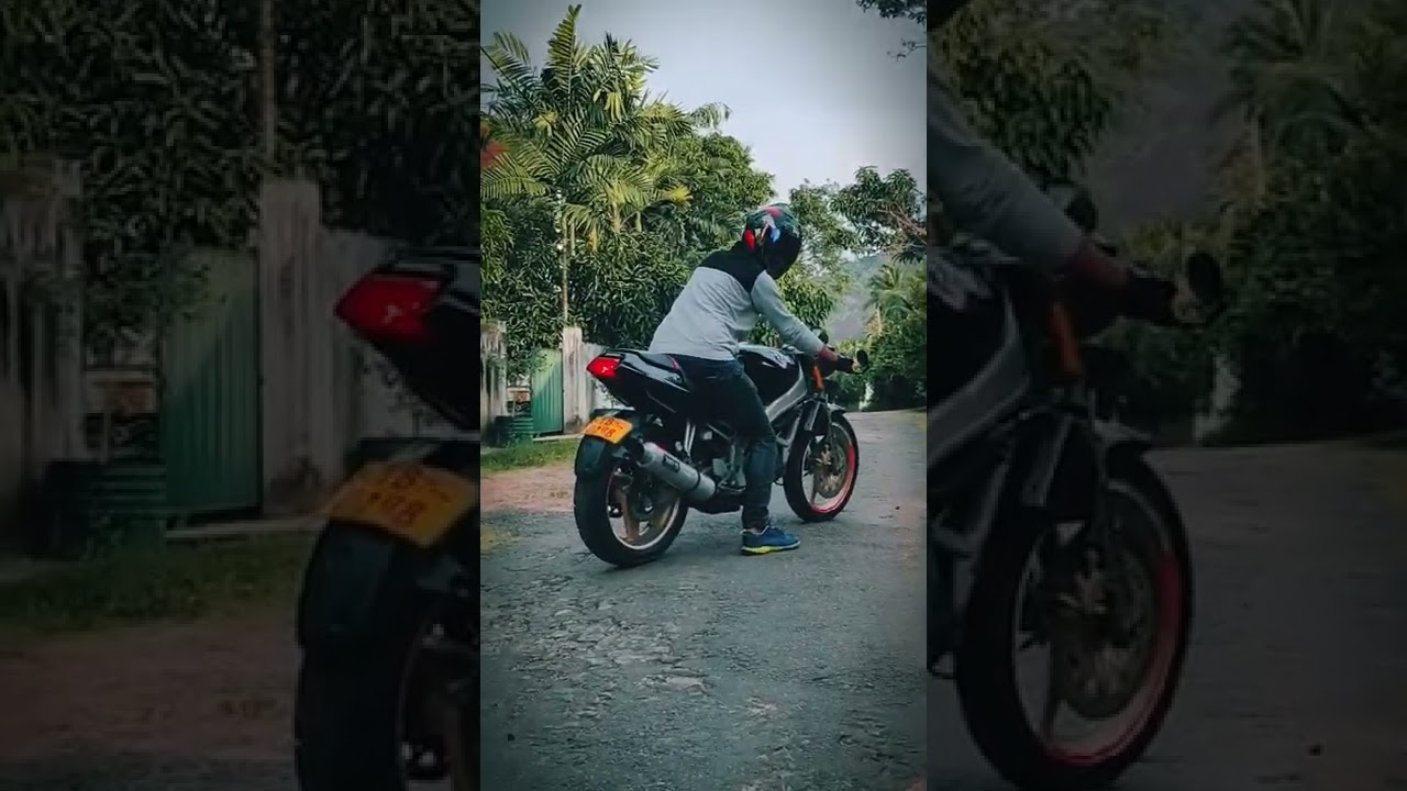 Honda Spada 250 Modified VT250 Flyby Loud WRS Exhaust Sound - YouTube